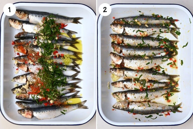 How to Cook Sardines (Roasted with Garlic and Lemon) - Alphafoodie